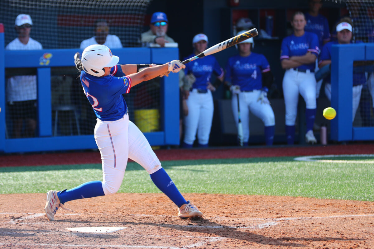 KU softball stumbles in midweek matchup against Kansas City - KU Sports